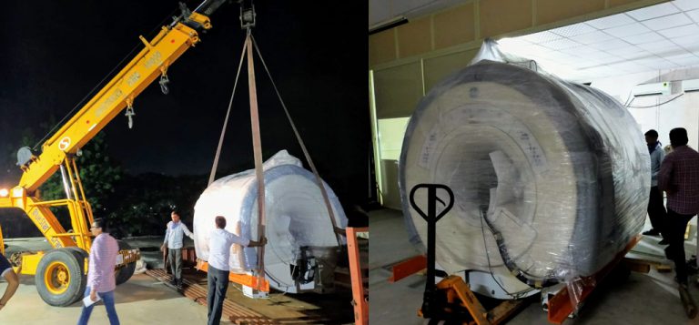 Medinnova Installation of MRI Machine at Dahod MRI Center - Medinnova